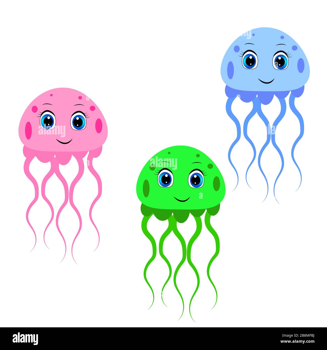 Cute Jellyfish Clipart