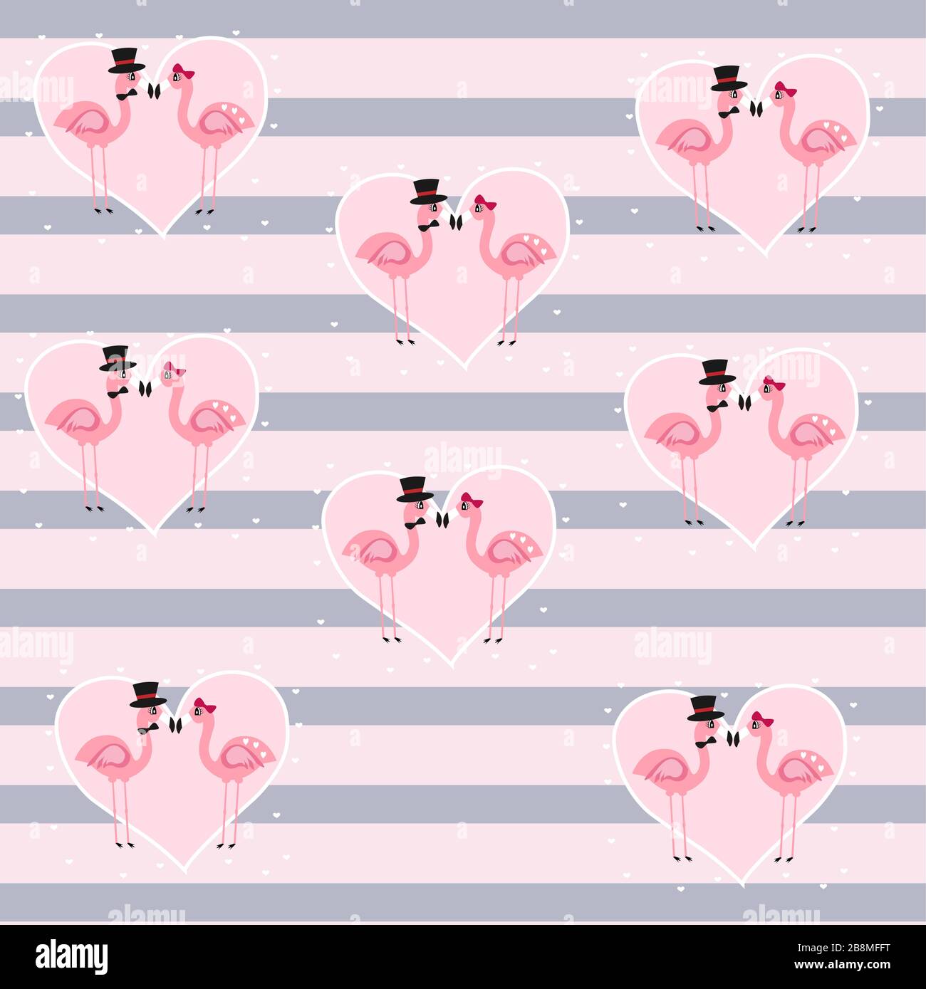 flamingo cartoon illustration vector Stock Vector Image & Art - Alamy