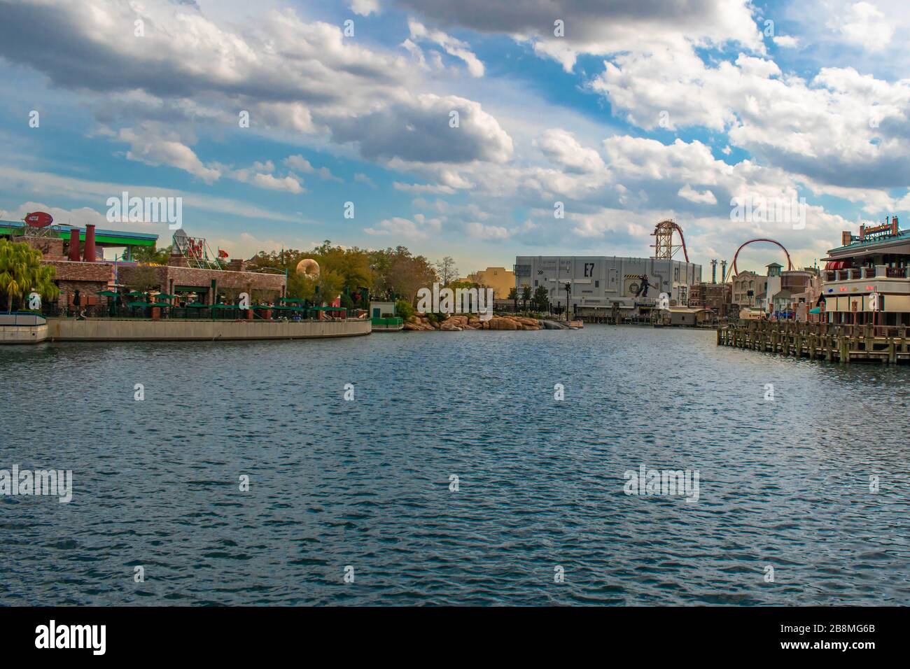 Orlando, Florida. March 02, 2020. Panoramic view of Springfield ...