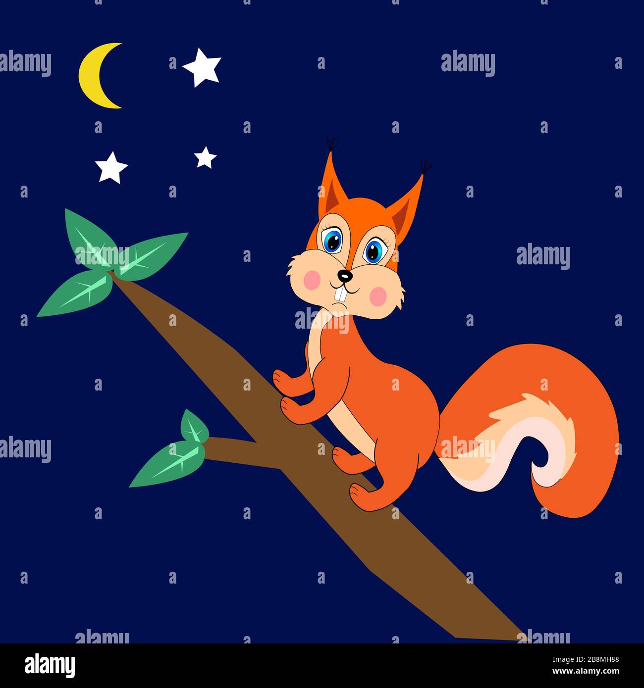 Cartoon animal decor Stock Vector Images - Alamy