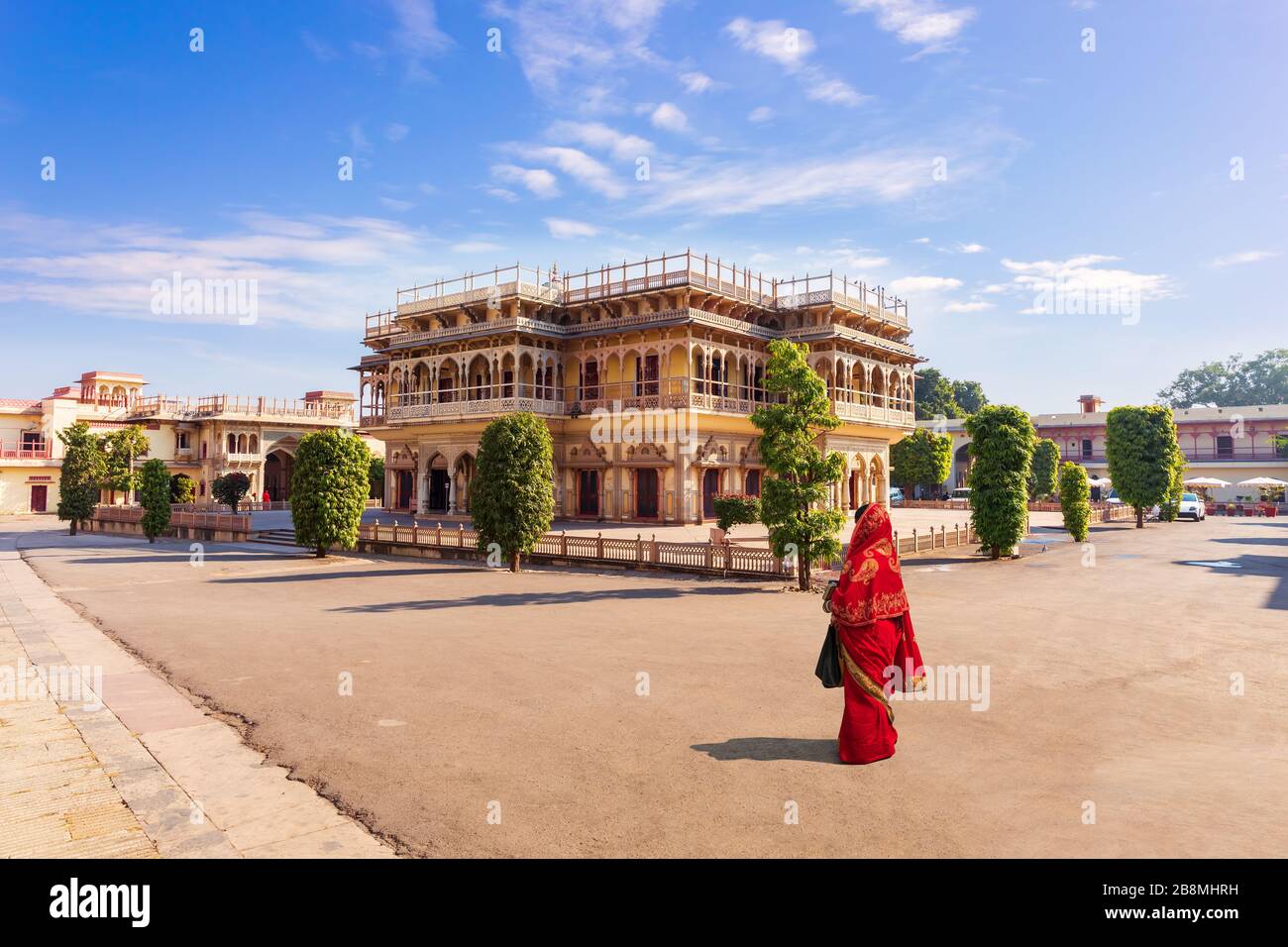 Jaipur city palace hi-res stock photography and images - Alamy
