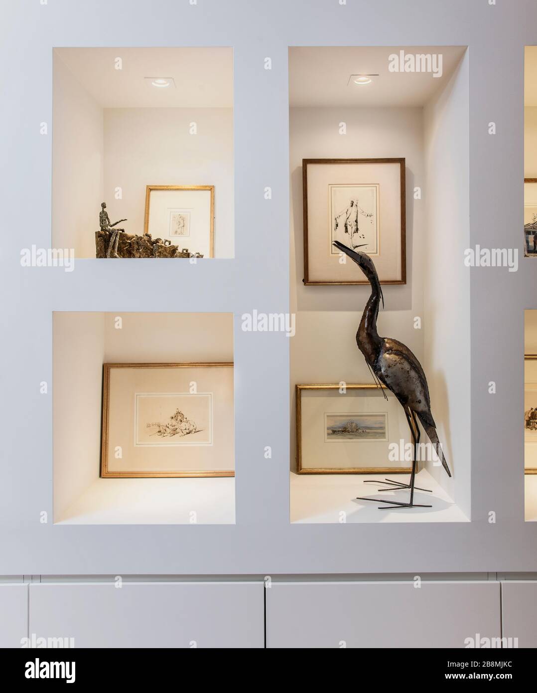 Interiors display hi-res stock photography and images - Alamy