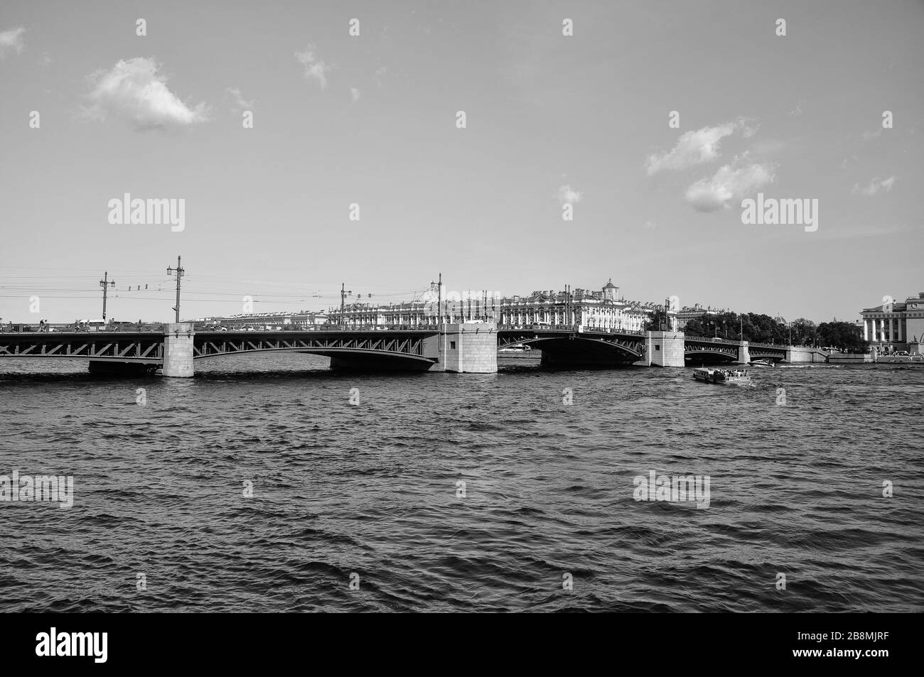 Trinity Bridge, St Petersburg, Russia Stock Photo - Alamy