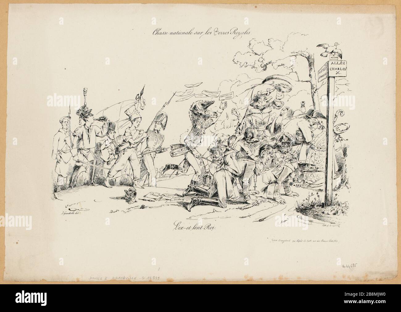 National Hunting on royal land. // The former king and slow. (IT Stock ...