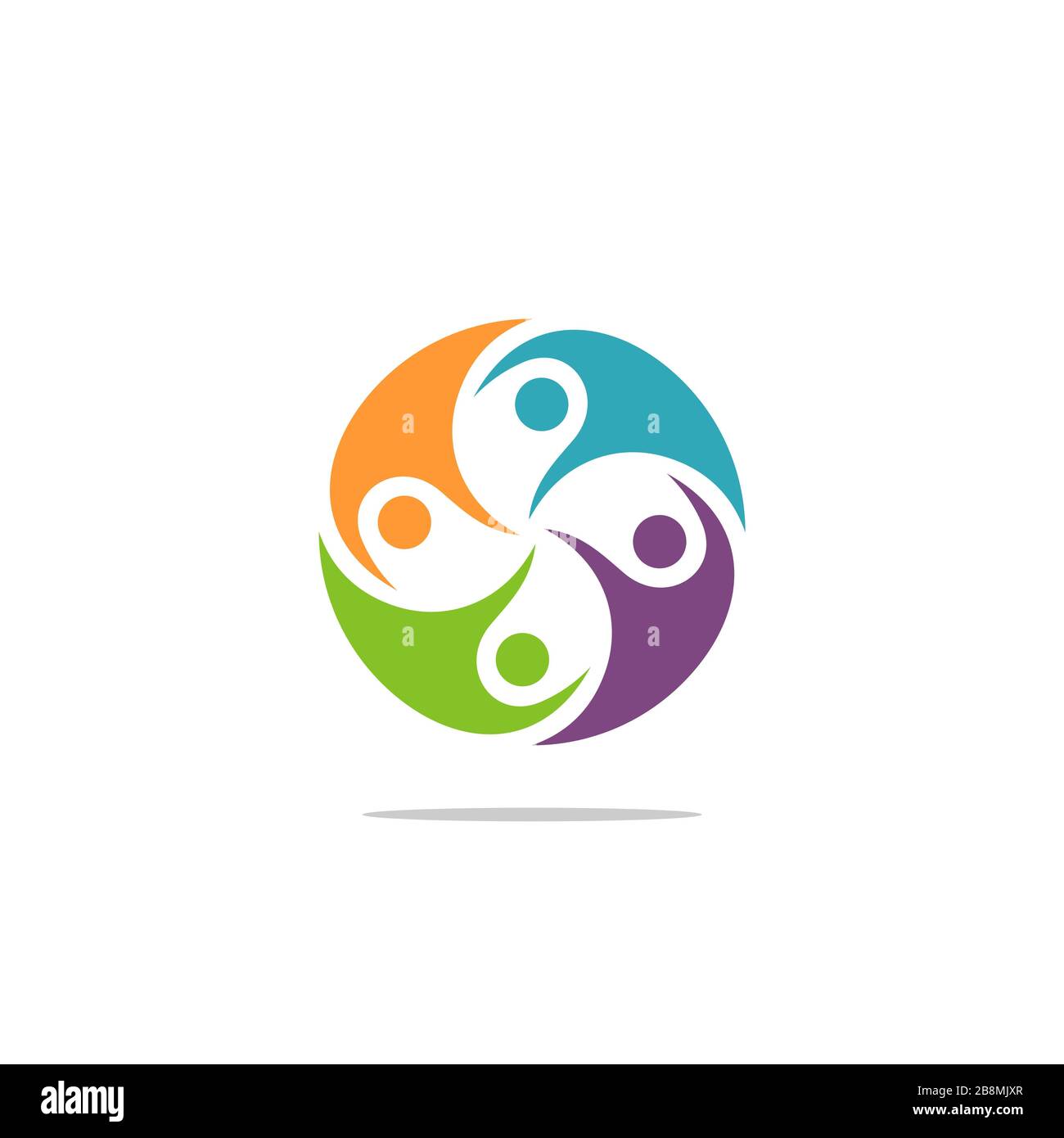 Human Shape Star Logo Template Illustration Design. Vector EPS 10 Stock ...