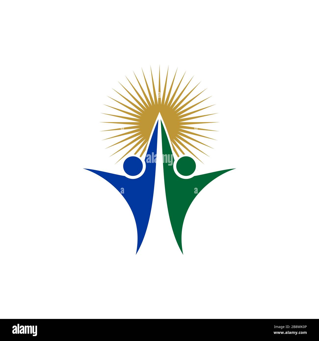 Human Shape and Star Logo Template Illustration Design. Vector EPS 10 ...