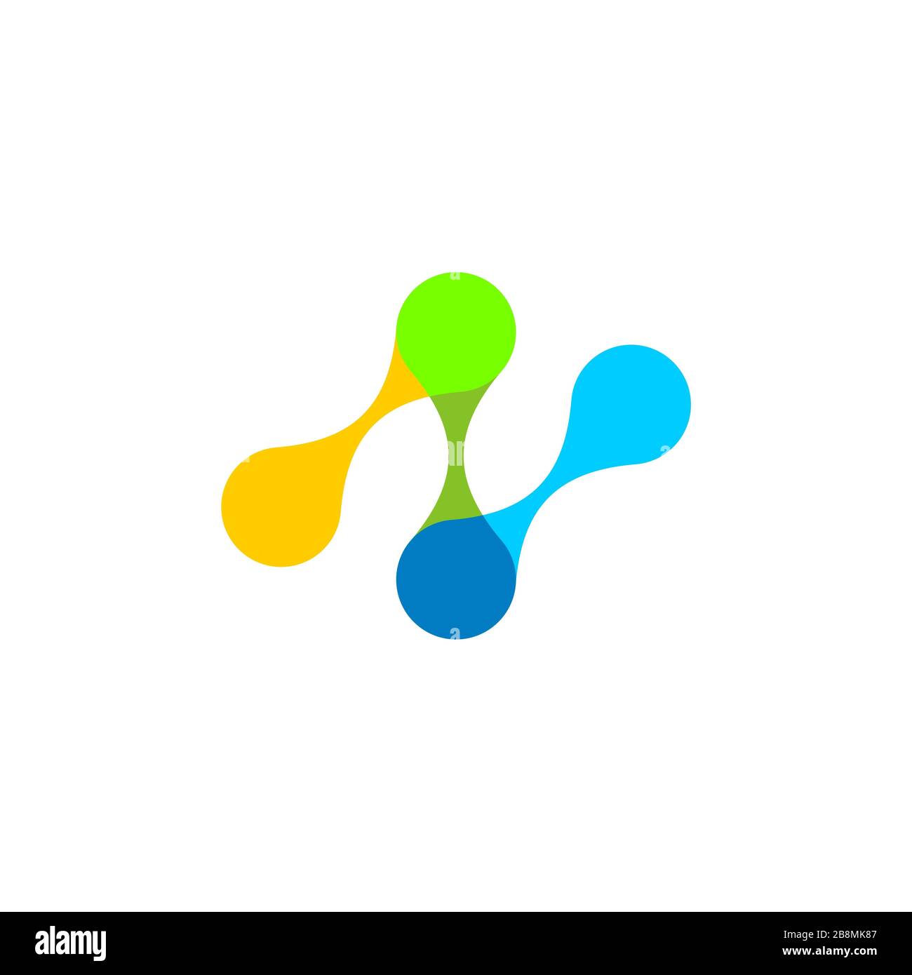 Dots vector logo hi-res stock photography and images - Alamy