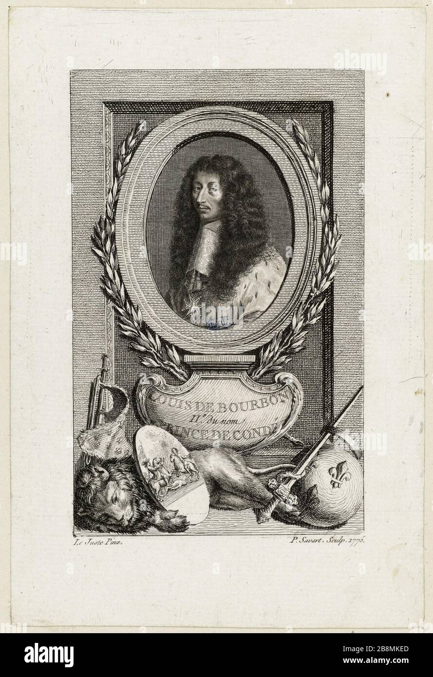 Louis de Bourbon Prince de Condé from The Just (Dutuit 15) Pierre ...