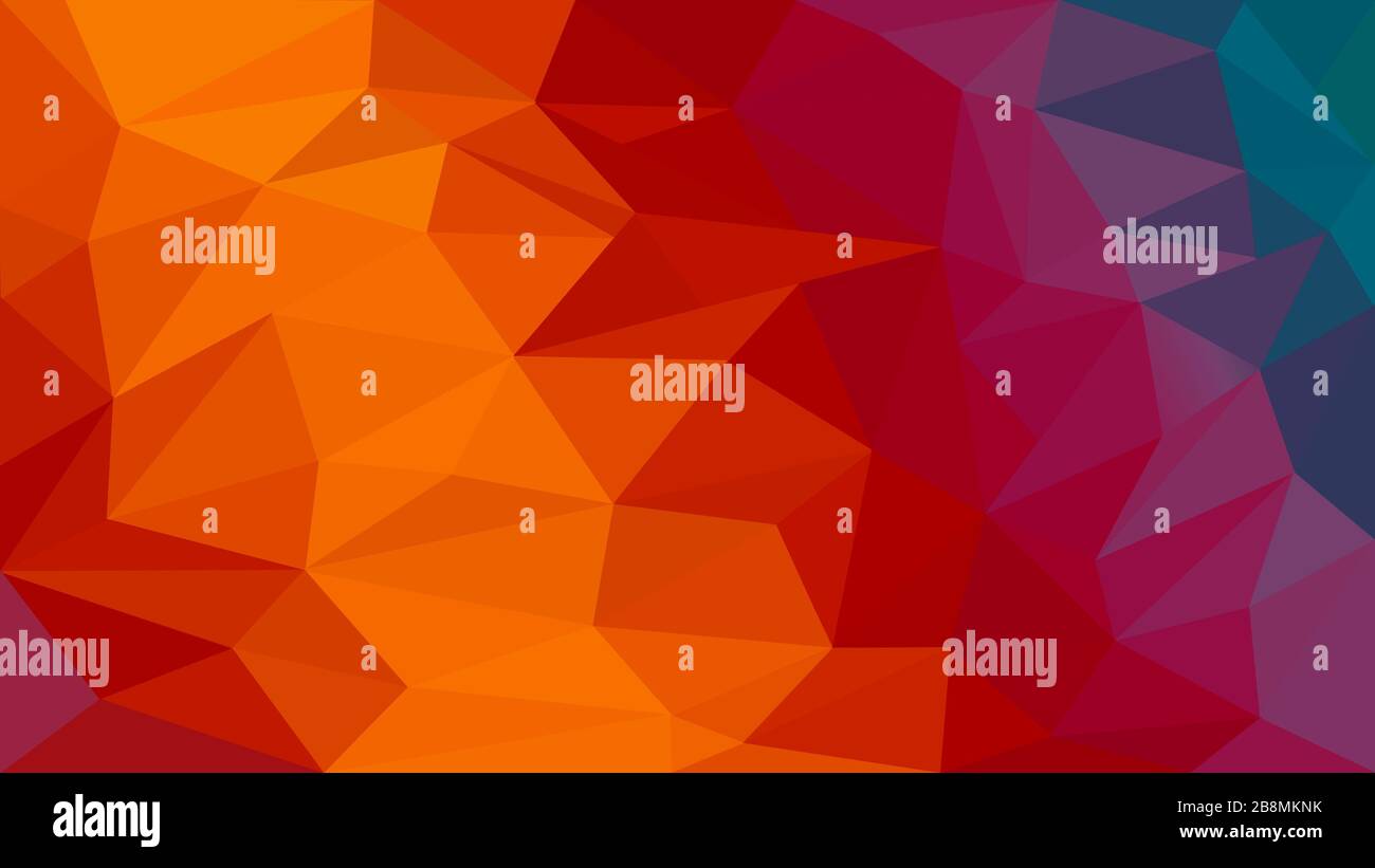 Colorful modern low poly effect concept background Stock Photo - Alamy