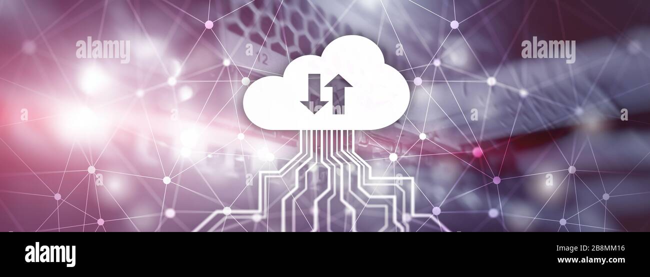 Future Network Cloud Services Business concept. Cloud for your ...