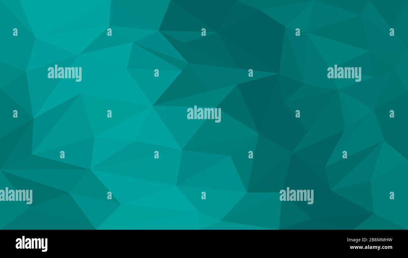 Abstract turquoise low poly modern concept background Stock Photo - Alamy