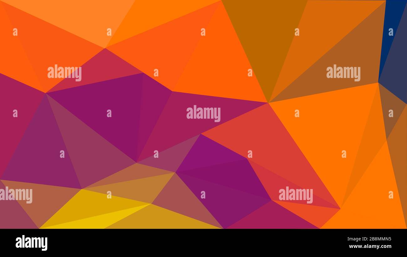 Colorful low poly concept wallpaper Stock Photo - Alamy