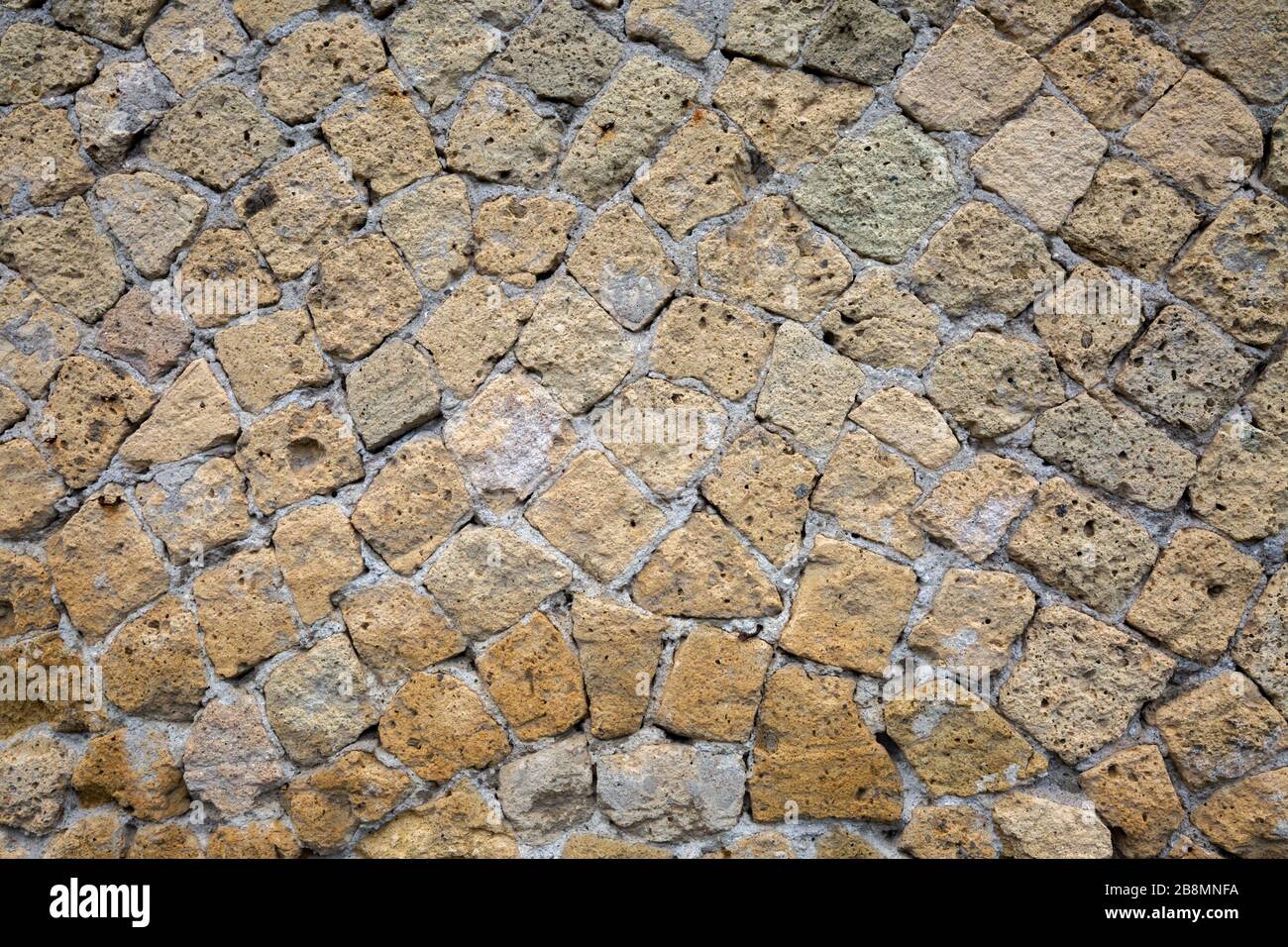 Ancient roman stone wall texture hi-res stock photography and images ...