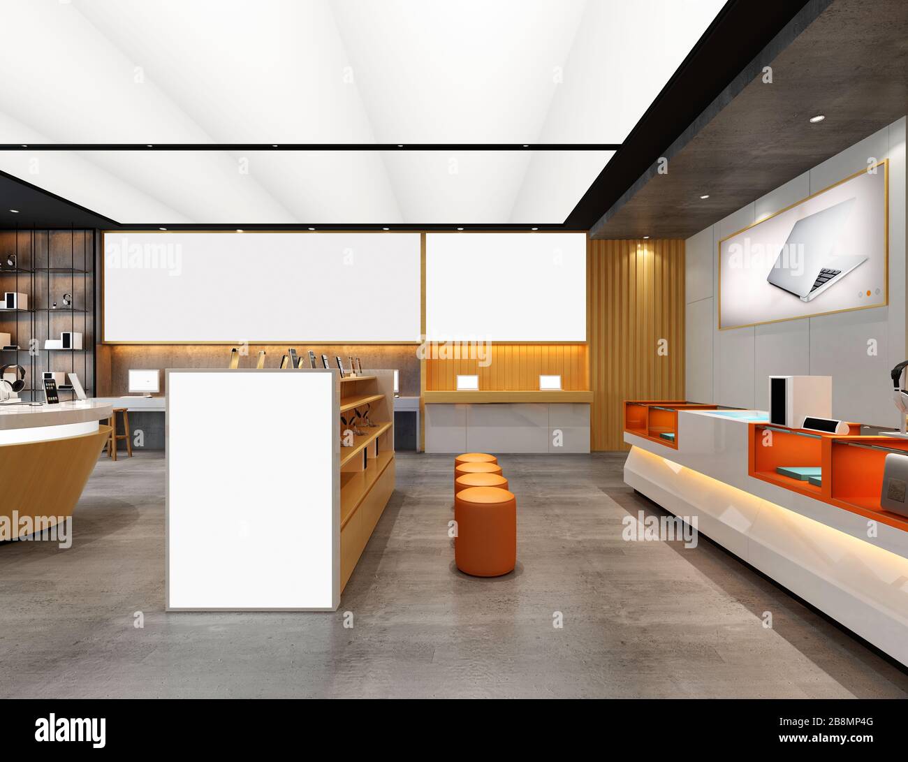 3d render technology devices store Stock Photo - Alamy