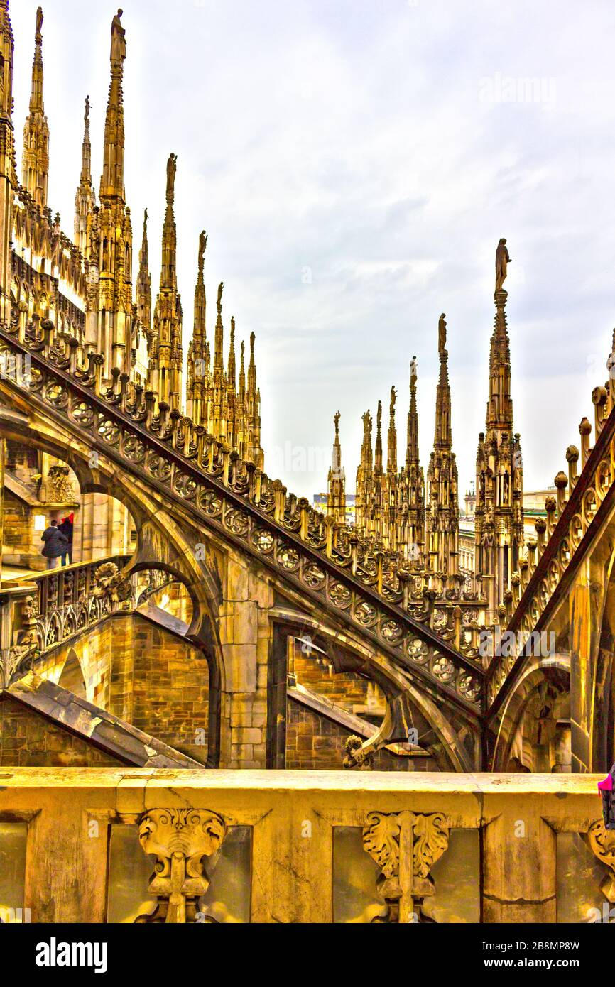 Striking rooftop spires hi-res stock photography and images - Alamy