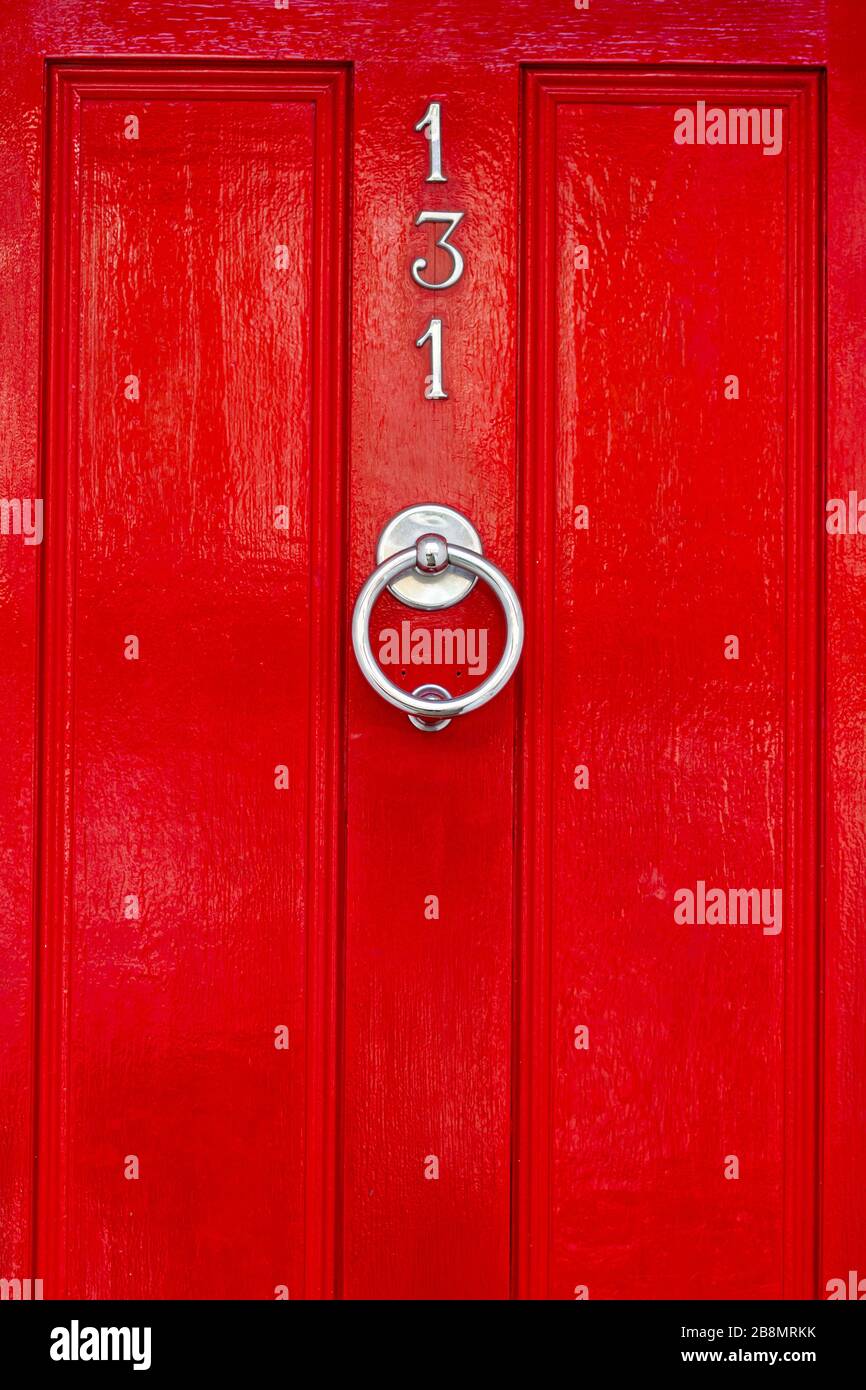 House number 131 Stock Photo - Alamy