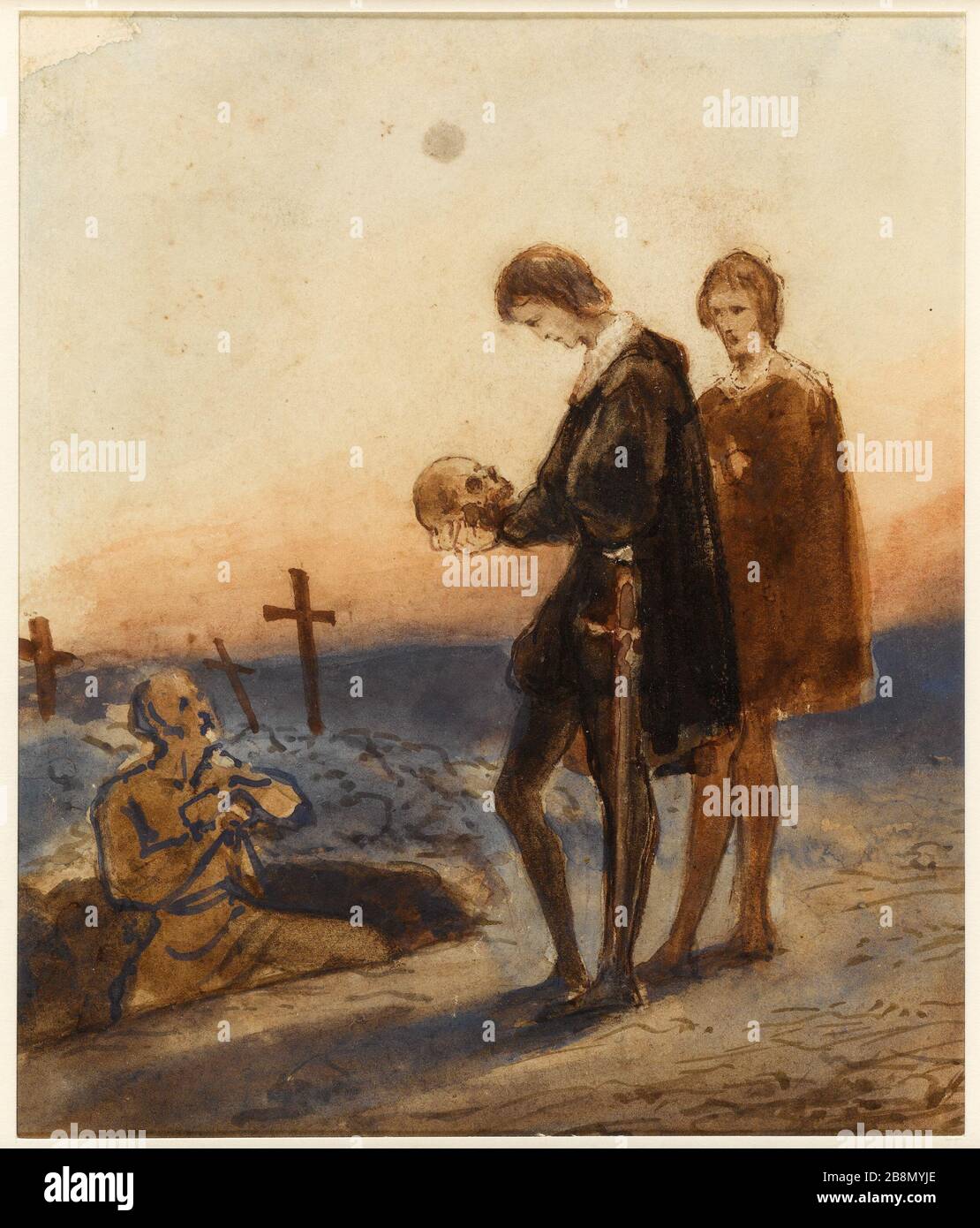 Shakespeare hamlet painting hi-res stock photography and images - Alamy