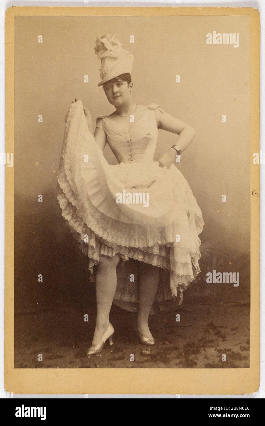 Portrait of La Goulue, a dancer "La Goulue (Louise Weber dite) (1869 ...