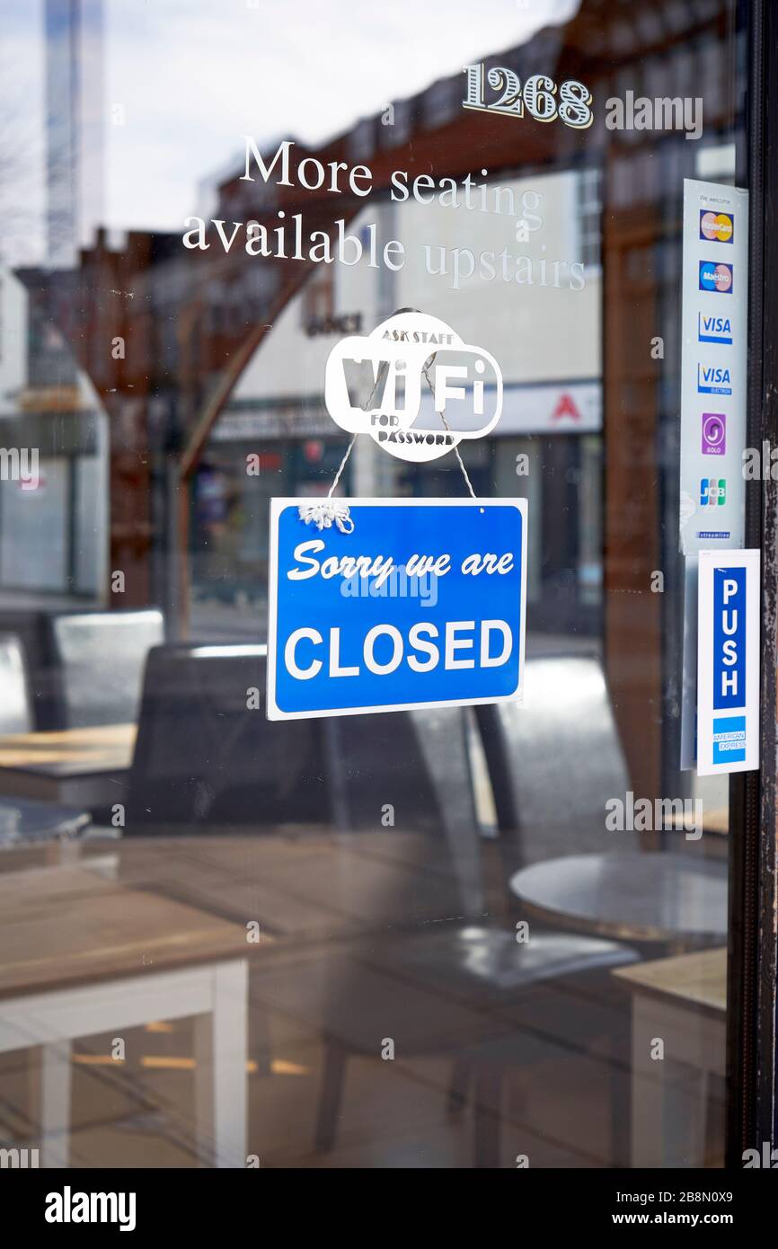 Sorry we are closed sign hi-res stock photography and images - Alamy
