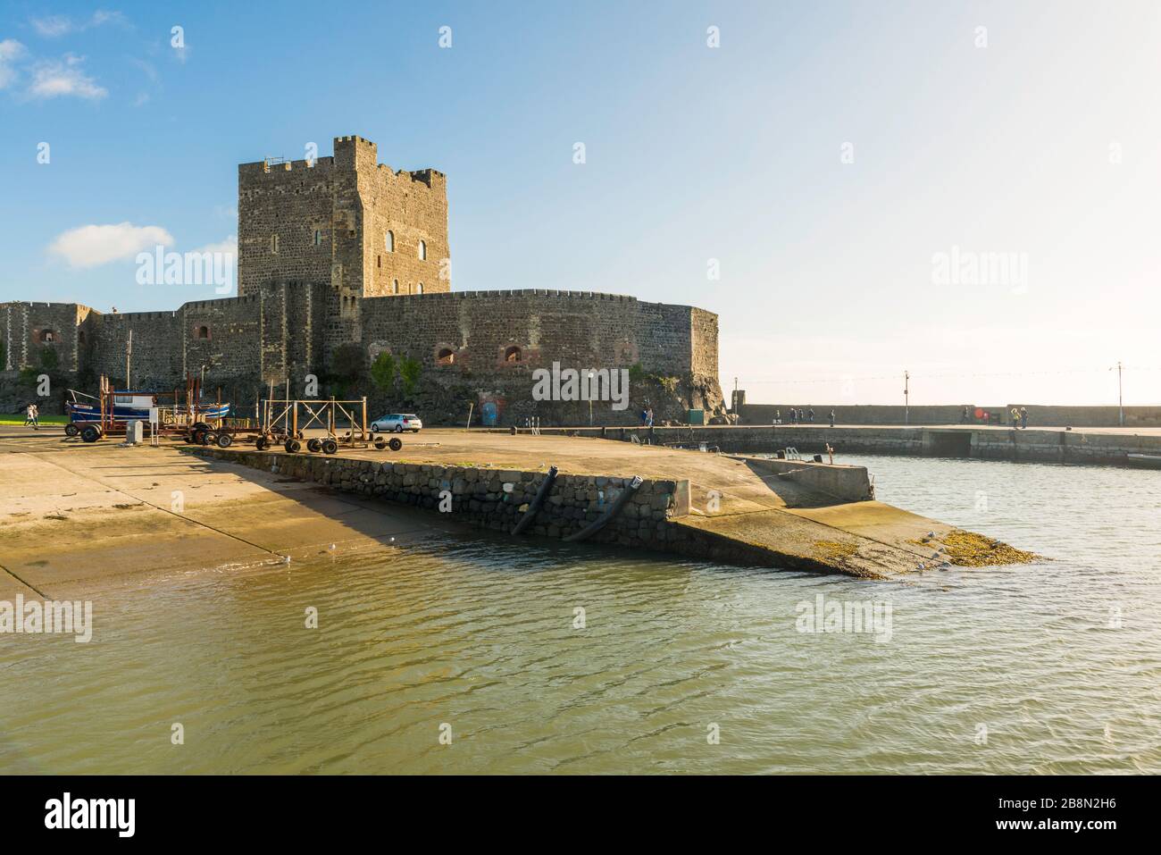 Carrickfergus castle armoury hi-res stock photography and images - Alamy