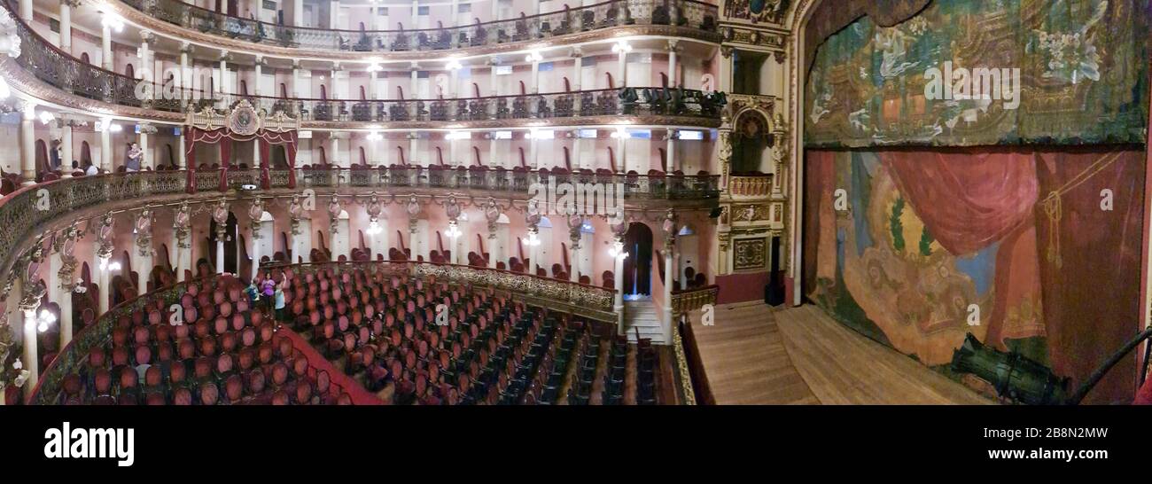 Amazonas theater in the city of Manaus in northern Brazil Stock Photo ...