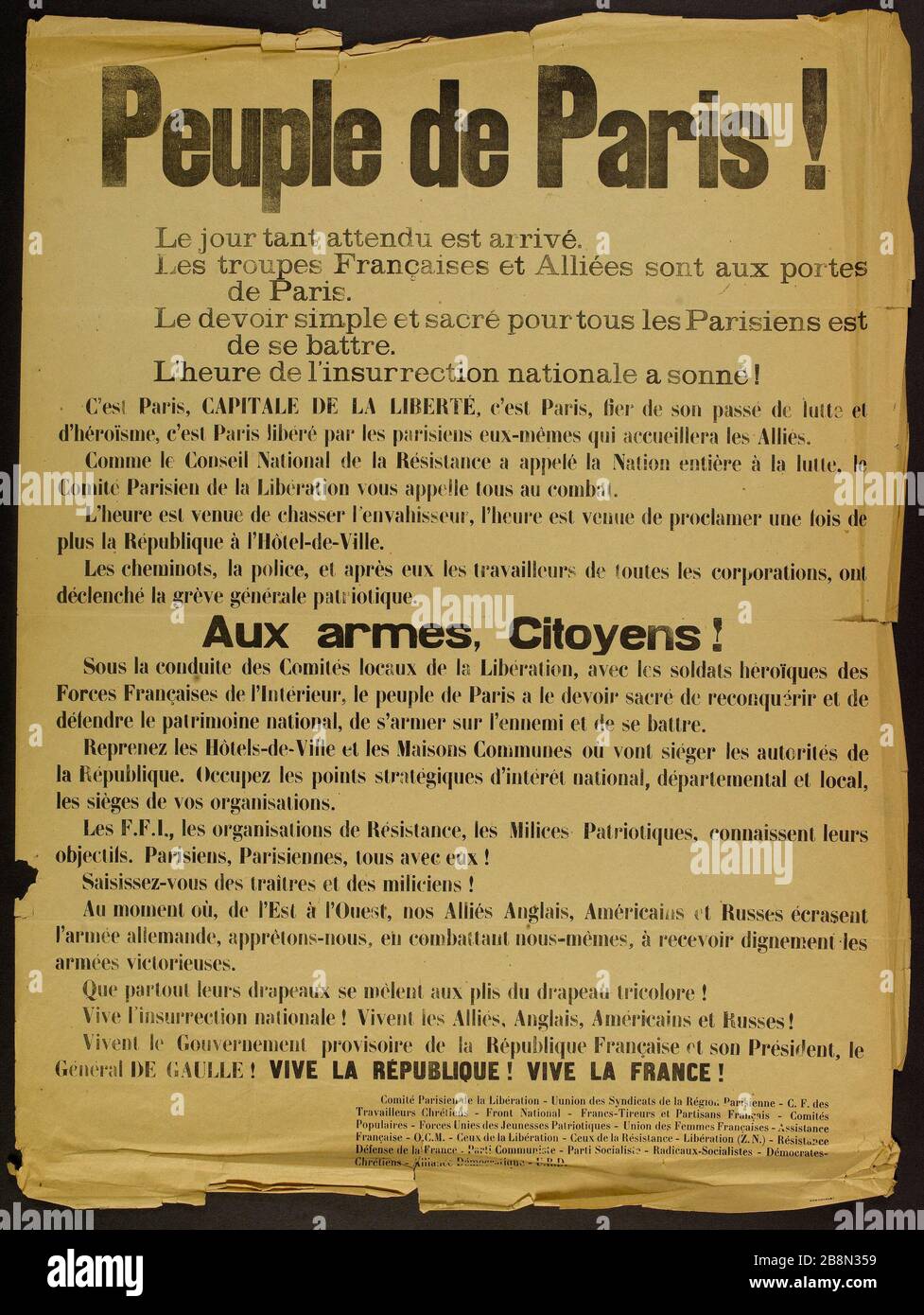 Affiche de propagande hi-res stock photography and images - Alamy