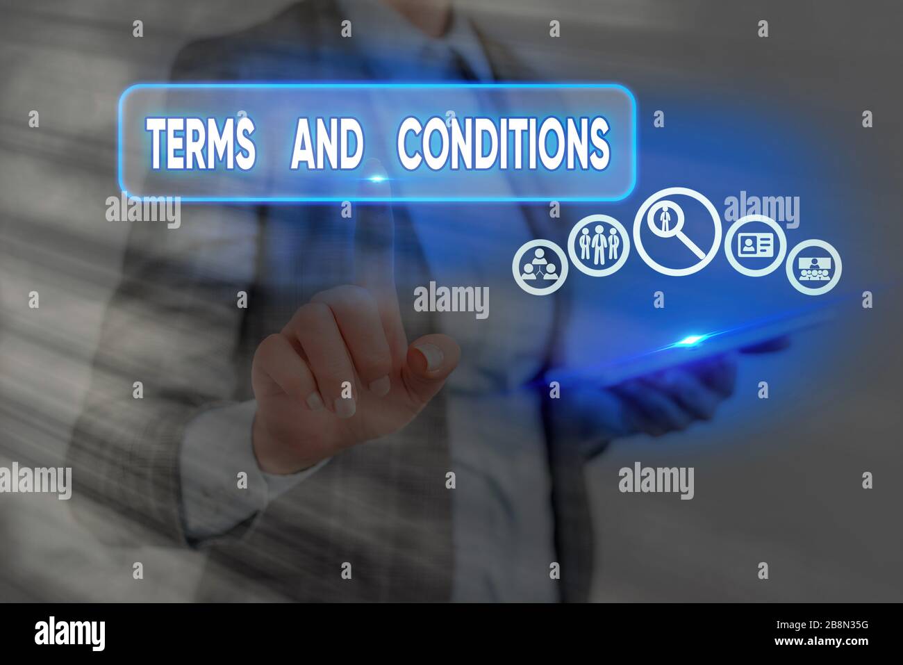 Conceptual hand writing showing Terms And Conditions. Concept meaning ...