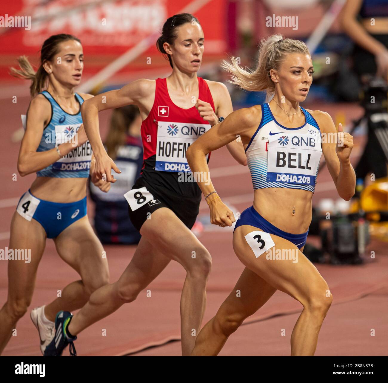 DOHA - QATAR - SEP 27: Alexandra Bell (GB & NI) competing in the Women ...