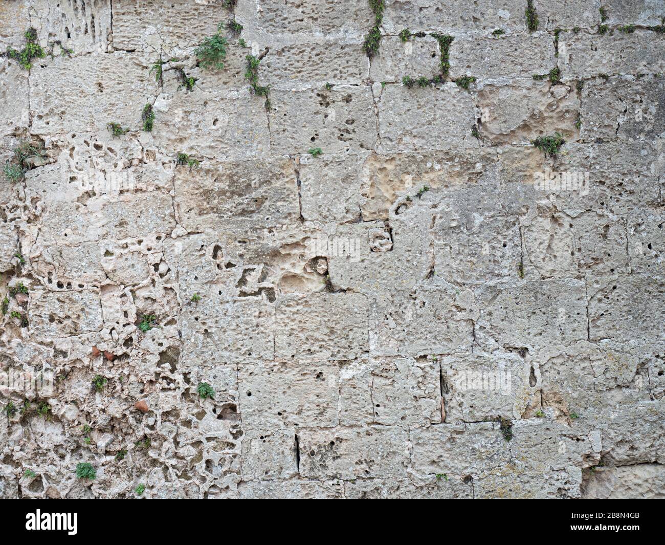 Detail of old castle marble wall. Beautiful of old exposed brick wall ...