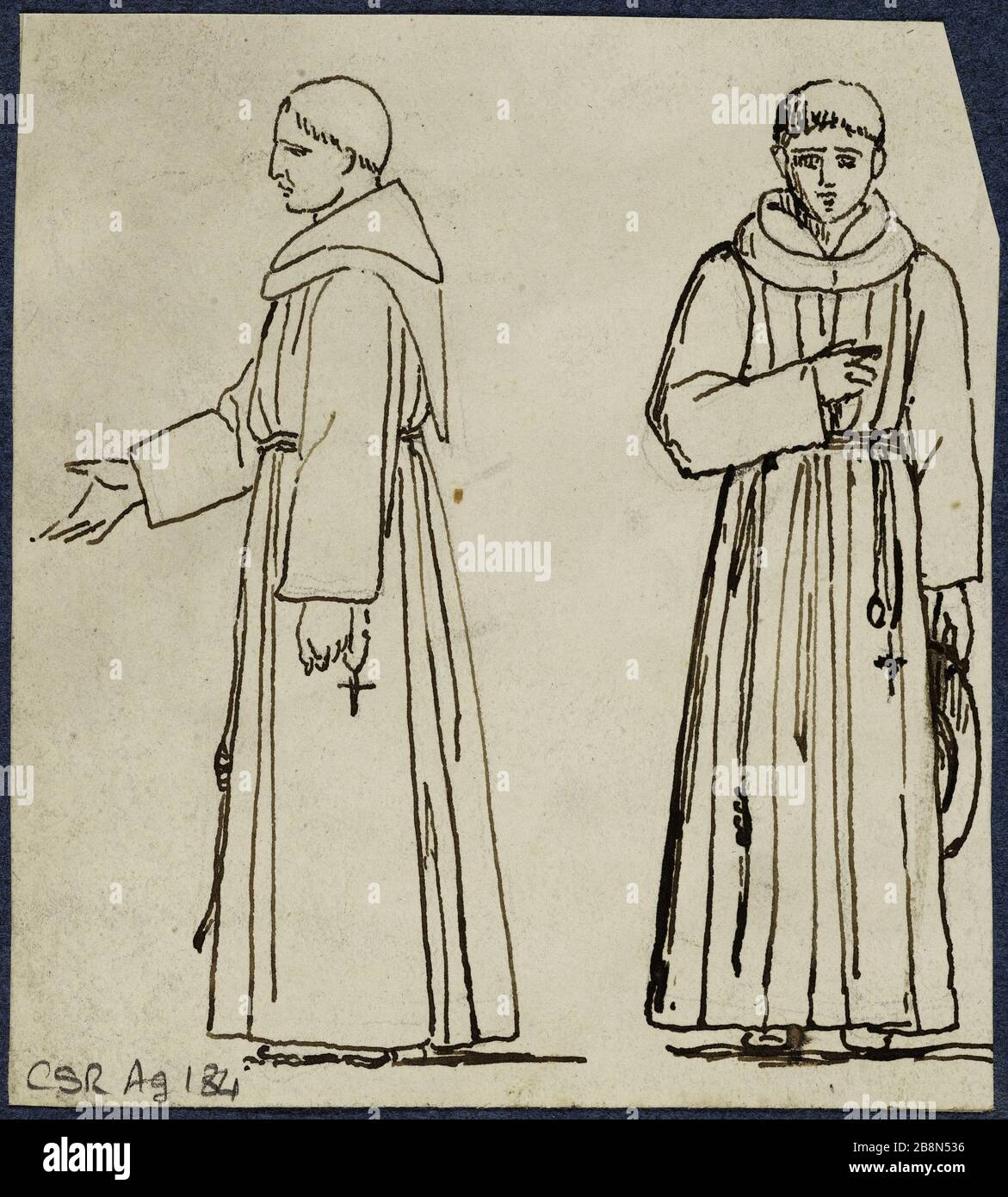 Line drawing face profile hi-res stock photography and images - Alamy