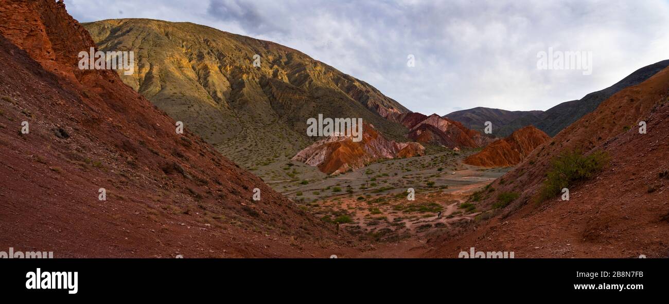 Mountains in Salta, og the border to Bolivia Stock Photo - Alamy