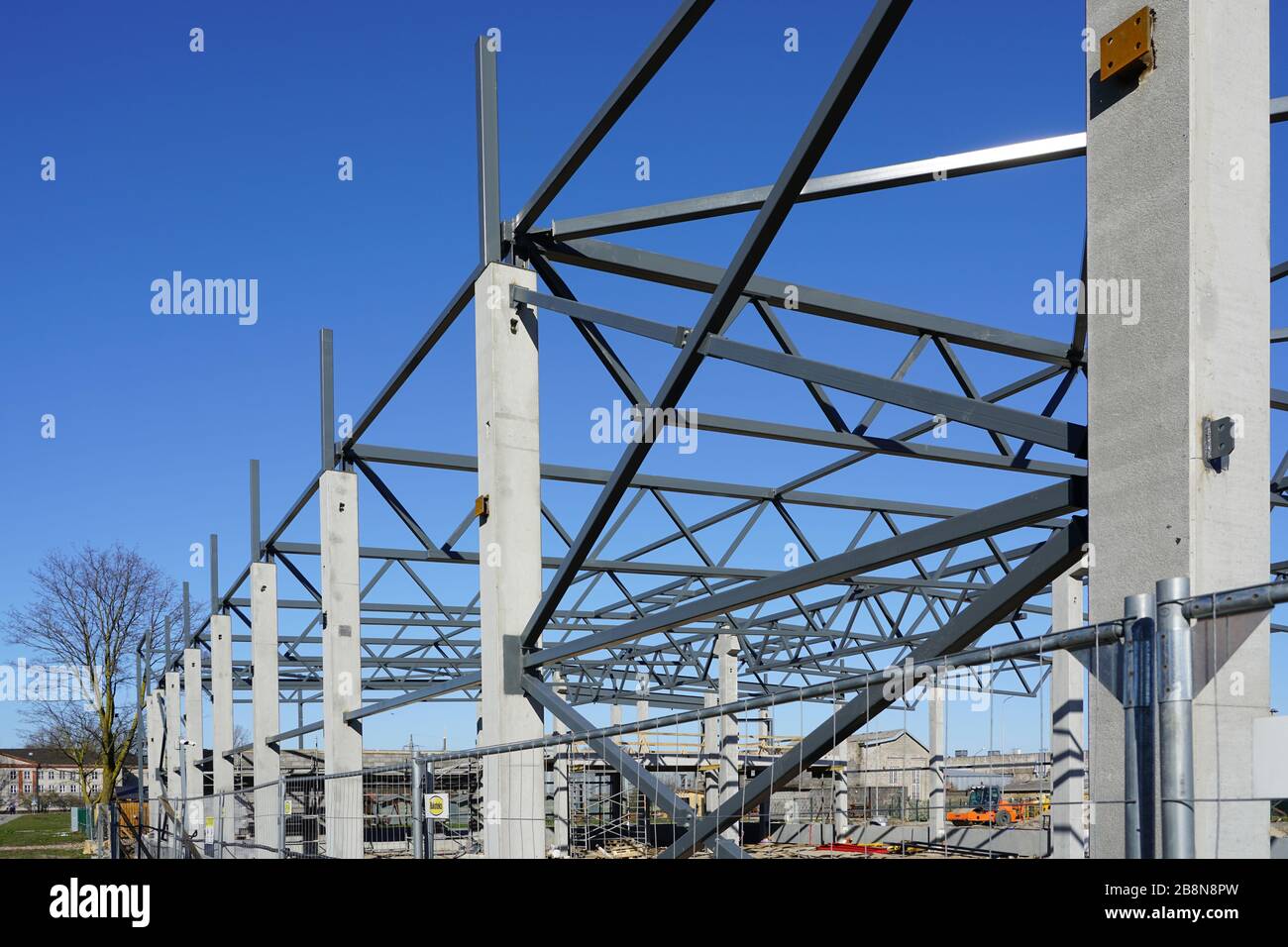 Reinforced concrete trusses hi-res stock photography and images - Alamy