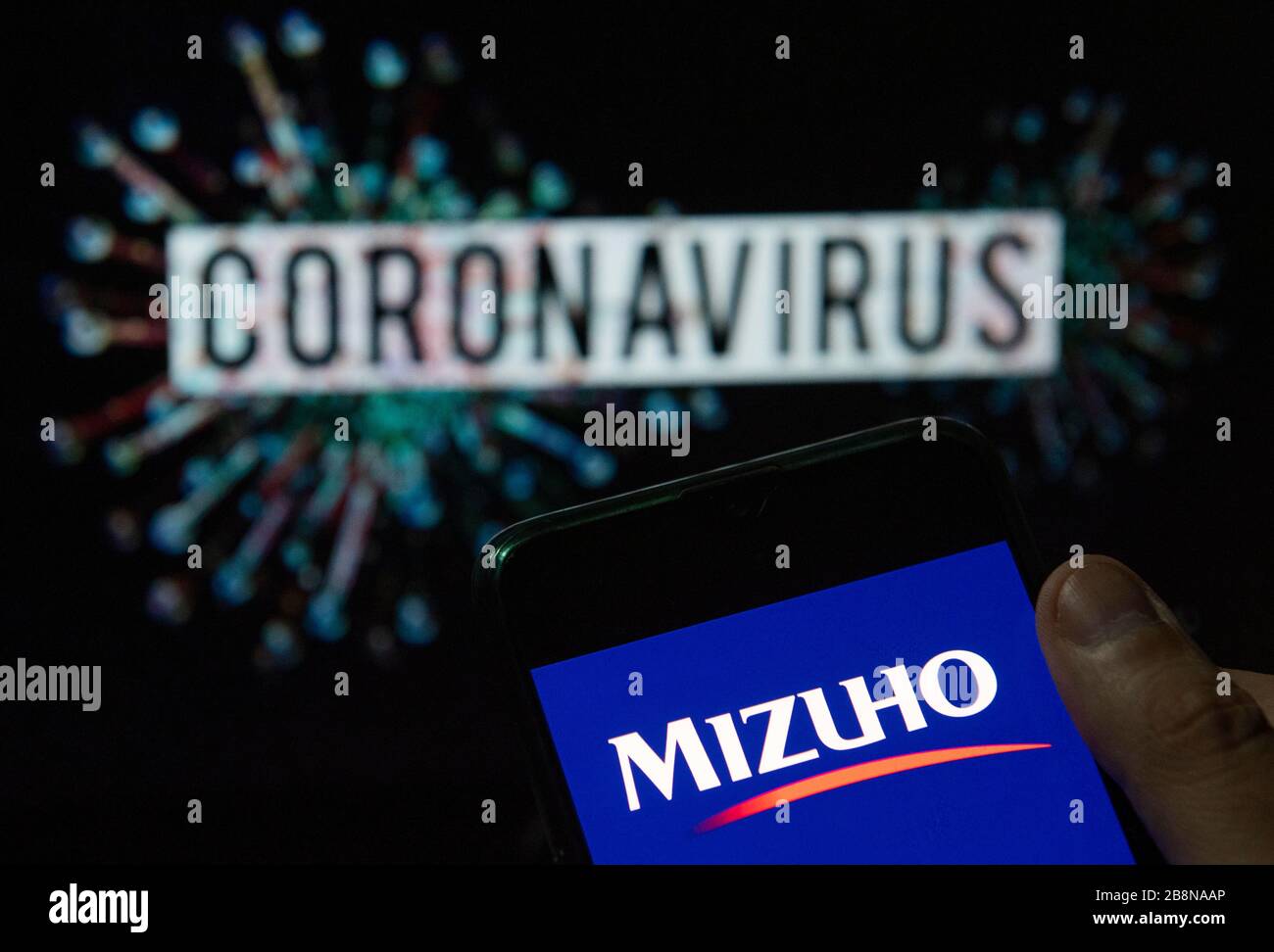 Mizuho bank logo hi-res stock photography and images - Alamy