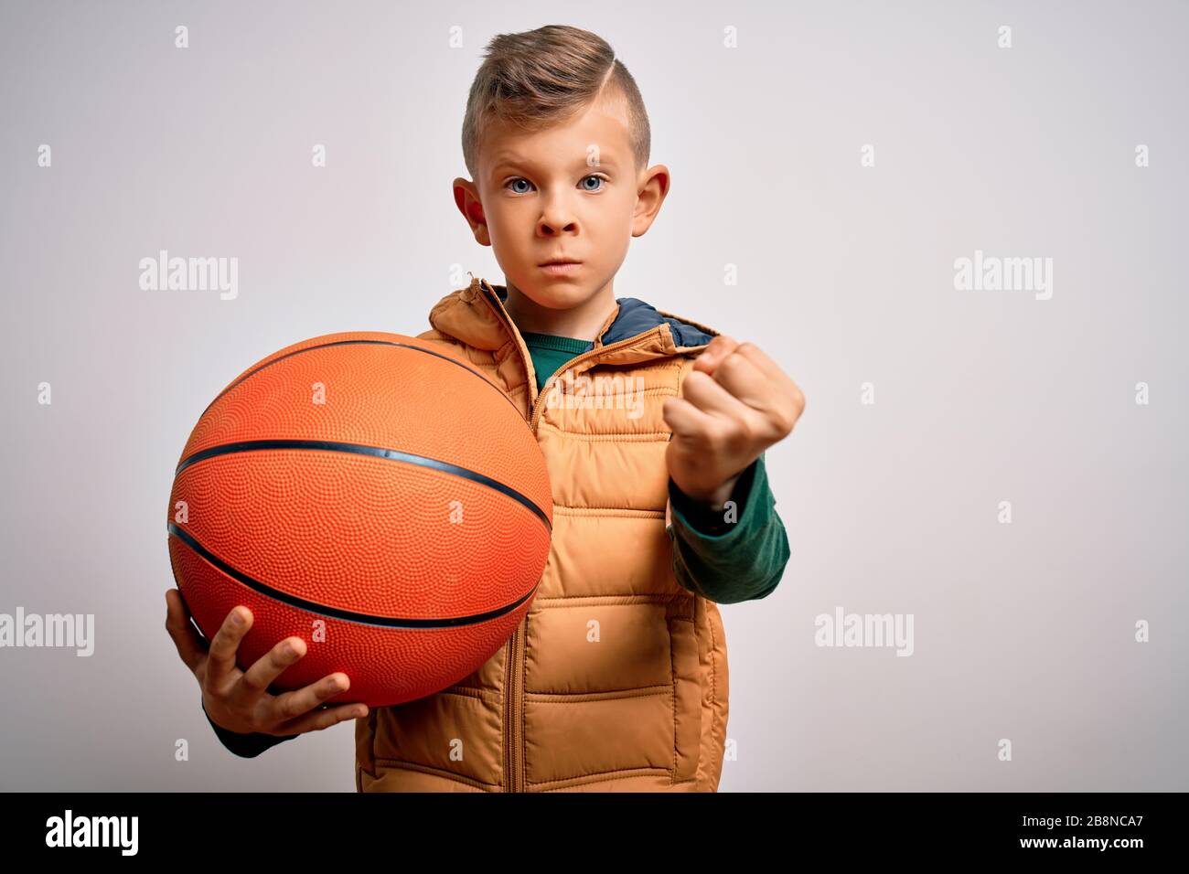 Little Boys Playing Basketball