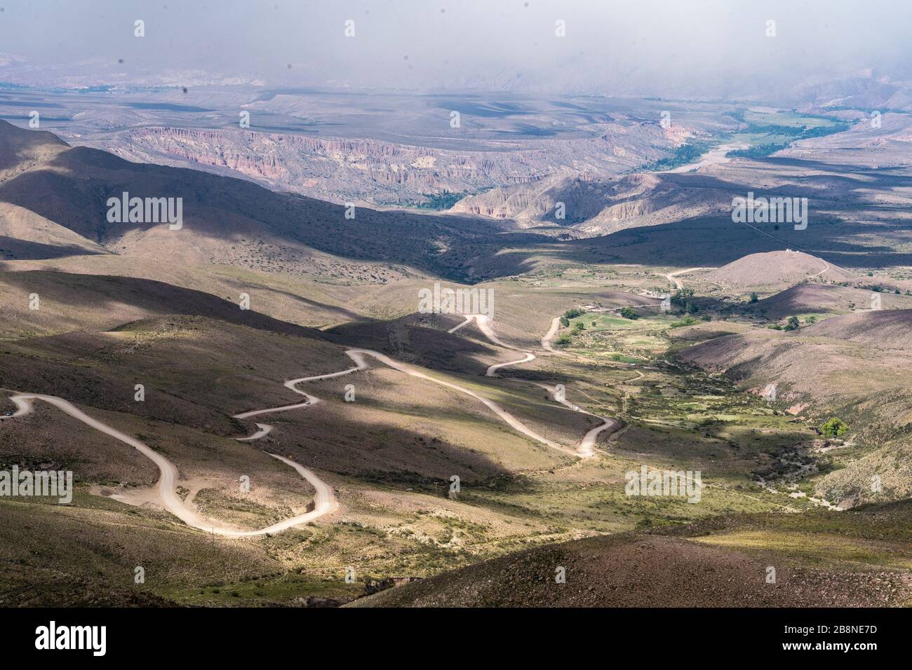 Mountains in Salta, og the border to Bolivia Stock Photo - Alamy