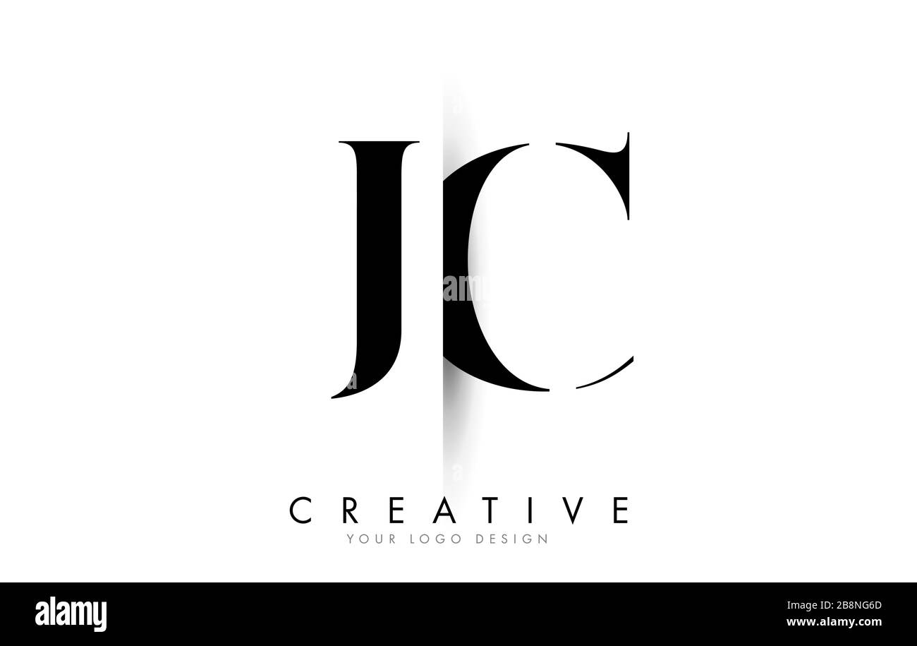 Letter j c logo Black and White Stock Photos & Images - Alamy