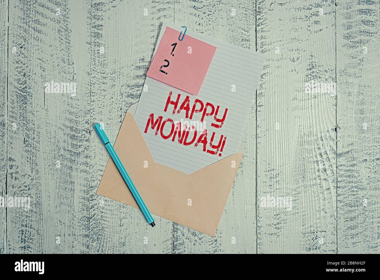 Text sign showing Happy Monday. Business photo text telling that ...