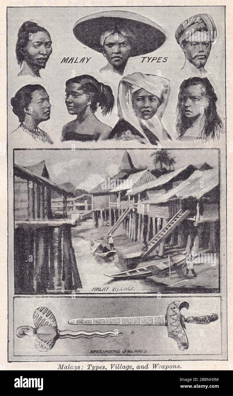 Malays villages hi-res stock photography and images - Alamy