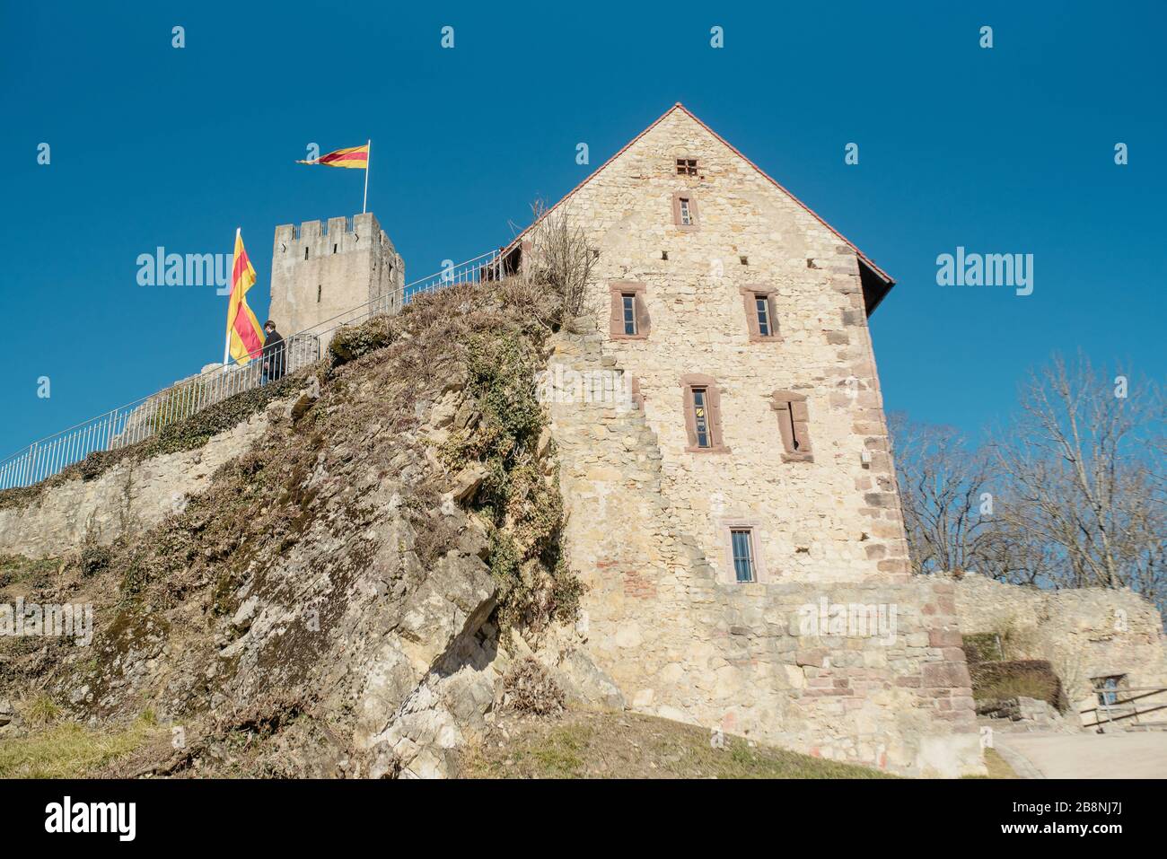 View of the old fort. Blue sky and fortress Stock Photo - Alamy