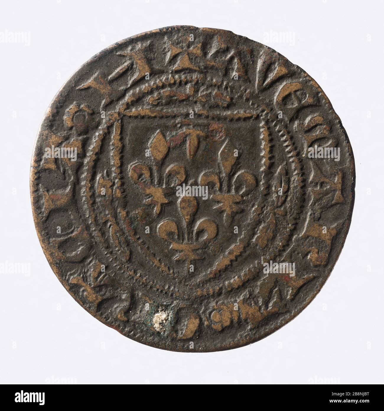 Fleurs de lys token hi-res stock photography and images - Alamy