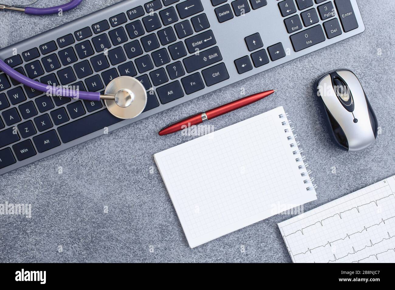 Medical office table Stock Photo - Alamy
