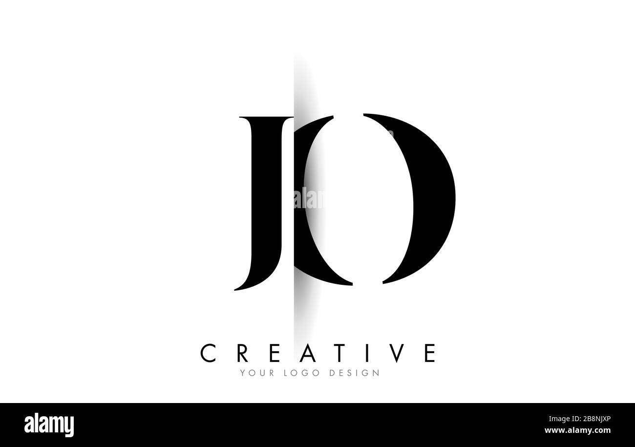 Jo letters Stock Vector Images - Alamy