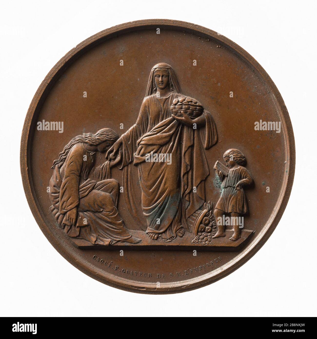 Quest for the poor of the 3rd arrondissement of Paris, 1869 Armand ...