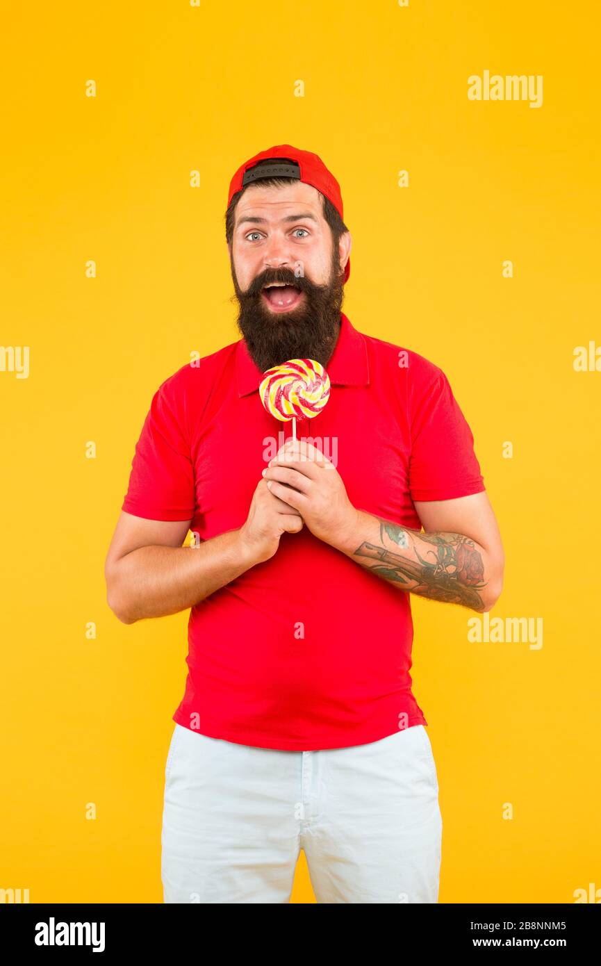 Homemade caramel candy. Sweets addicted. Hipster lollipop candy. Taste ...