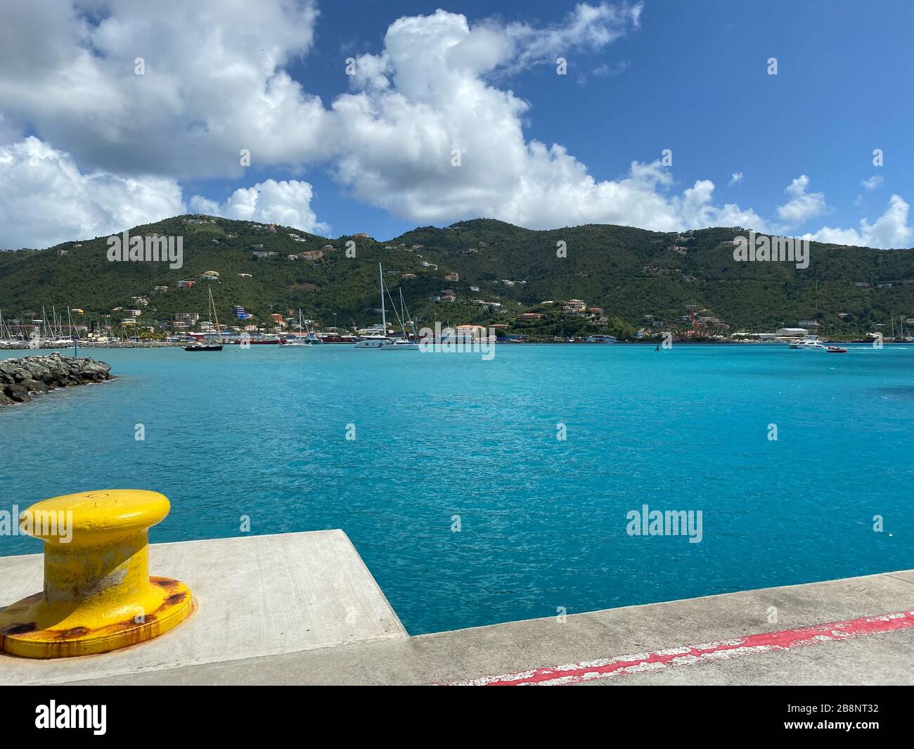 caribbean Islands in the sun Stock Photo - Alamy