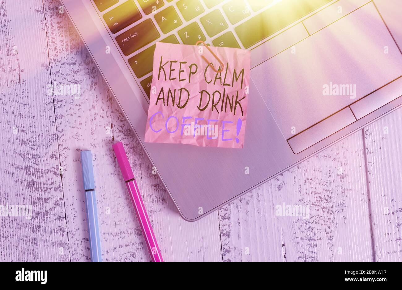 Conceptual hand writing showing Keep Calm And Drink Coffee. Concept ...