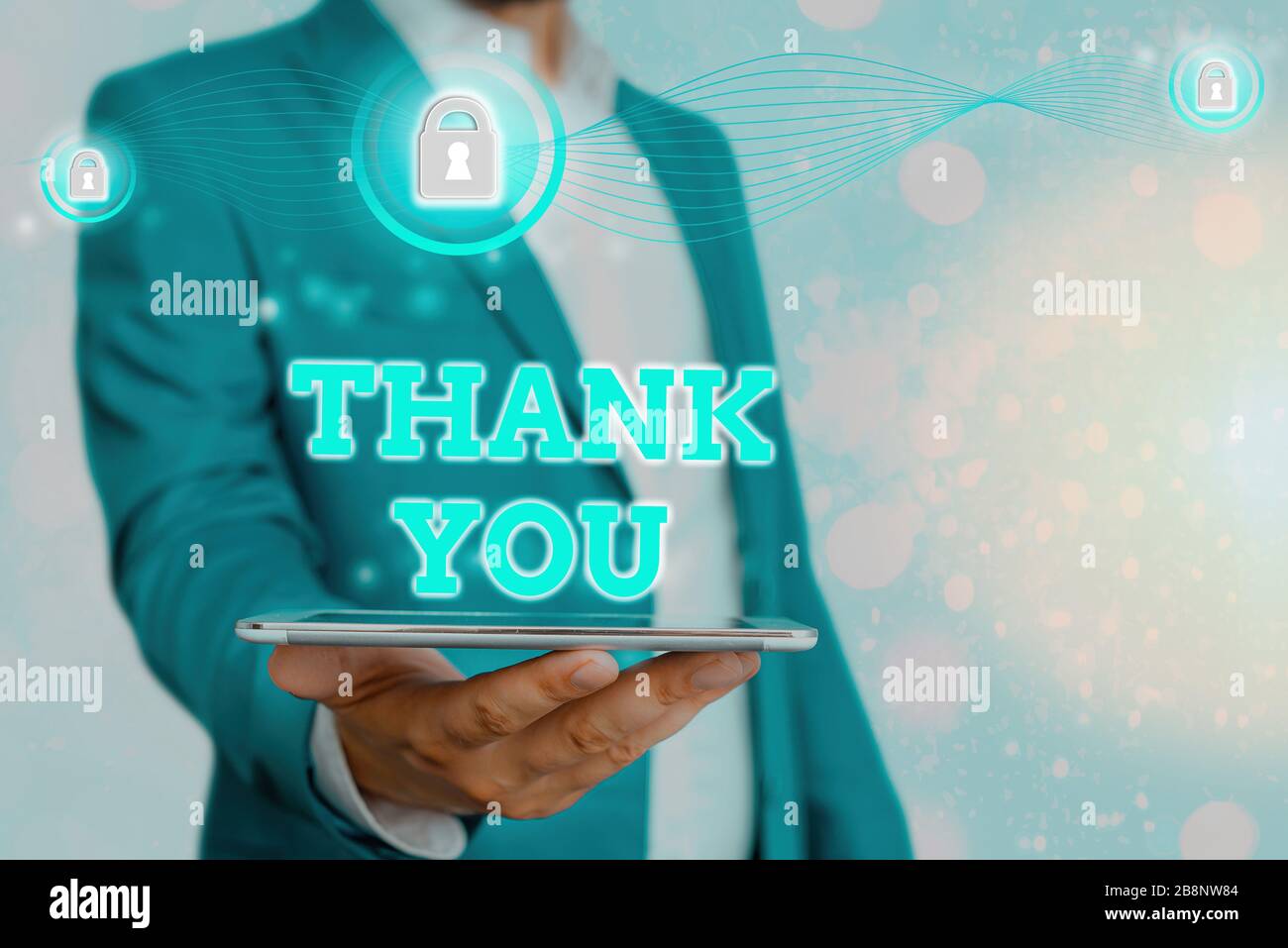 Acknowledging a gift hi-res stock photography and images - Alamy