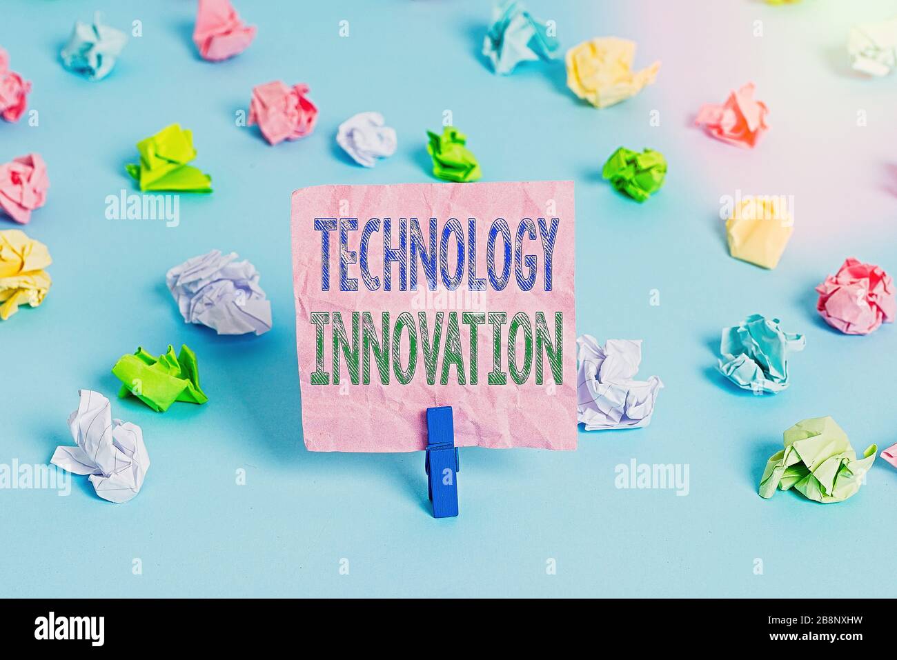 Conceptual hand writing showing Technology Innovation. Concept meaning ...