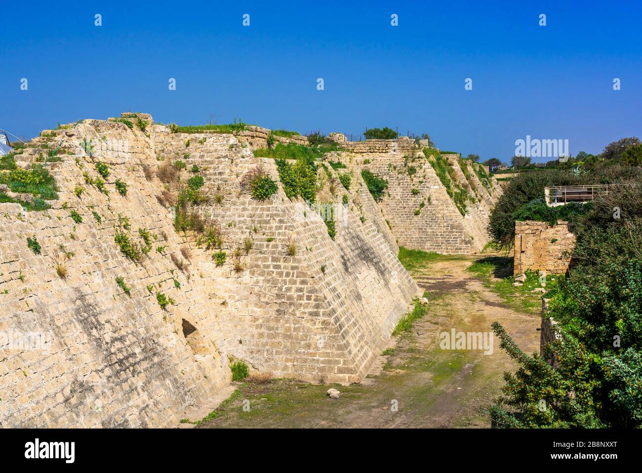 Caesarea National Park, Israel, Middle East Stock Photo - Alamy