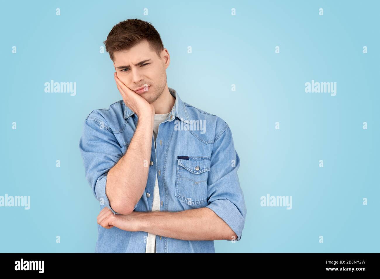 Man making unsure face hi-res stock photography and images - Alamy